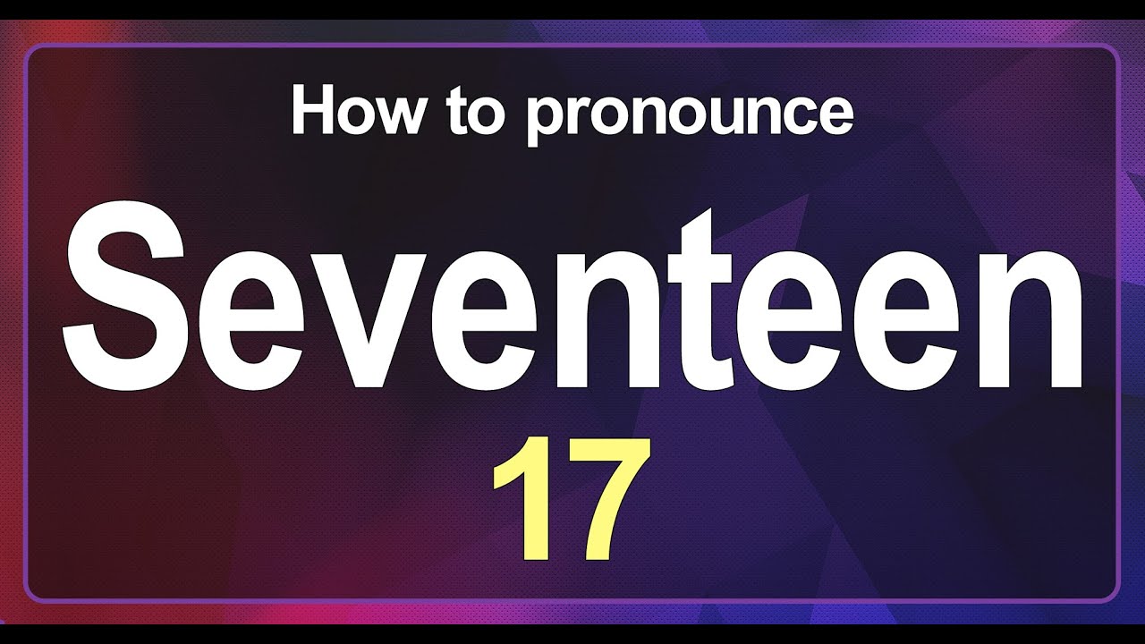 17 Pronunciation Correctly in English - YouTube