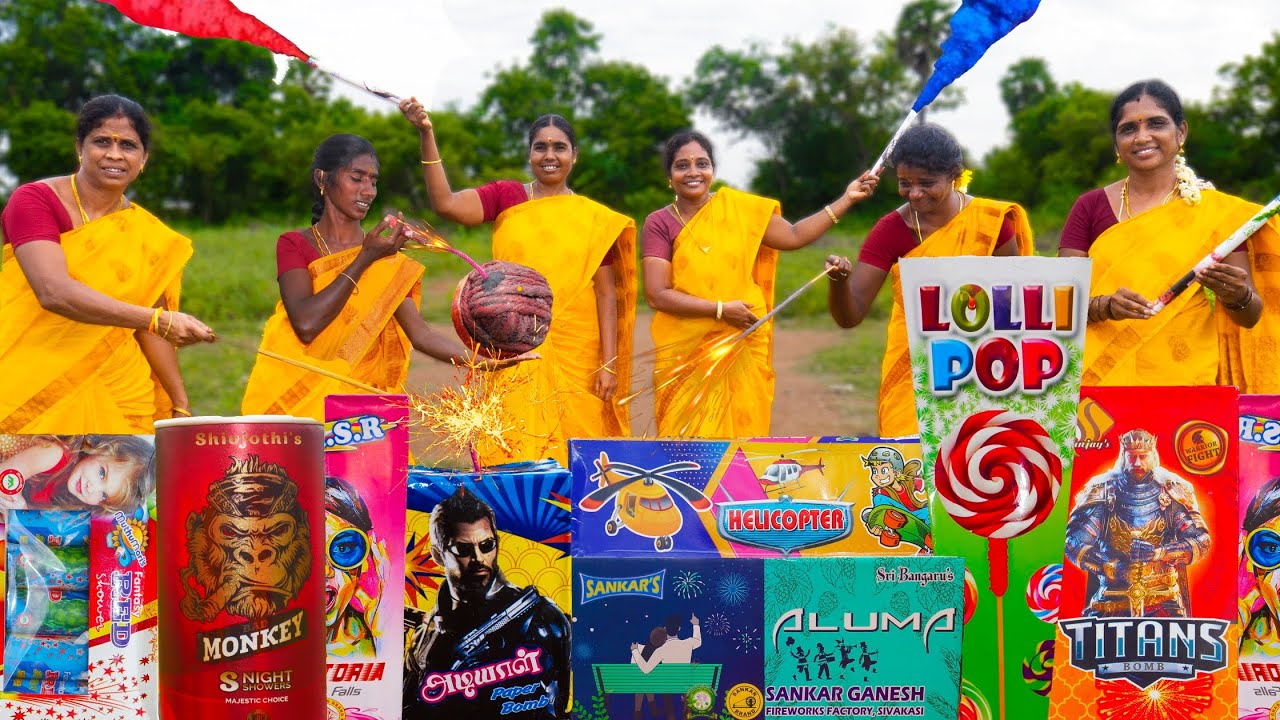 ₹100 க்கு 30 Fancy Shot 😲 | Sri Kumar Crackers, Sivakasi | Crackers ...