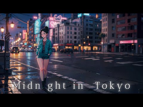 Midnight in Tokyo 4K wallpaper