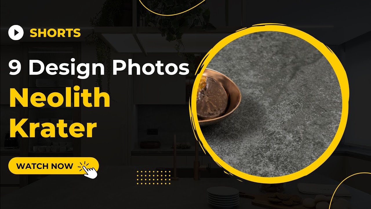 9 NEOLITH Krater Design Photos You Will Love for Your New Kitchen - YouTube