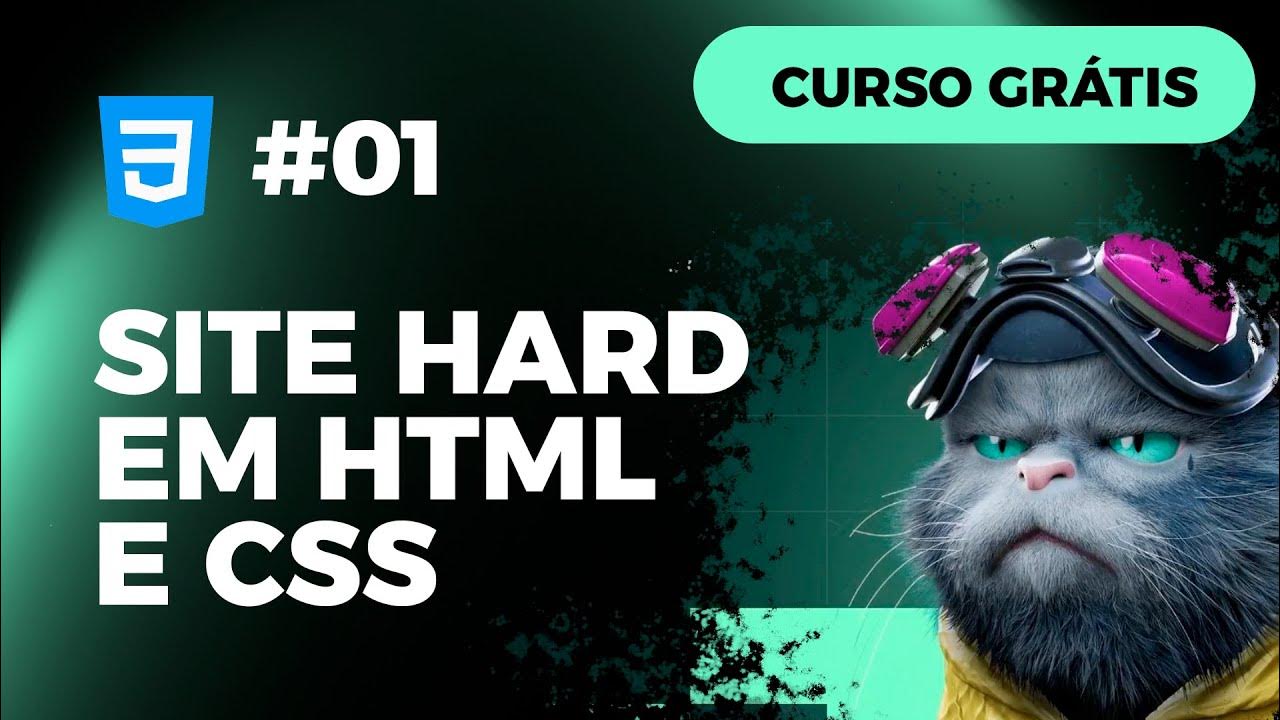 Site com HTML & CSS #01 - O que iremos fazer nesse projeto - YouTube