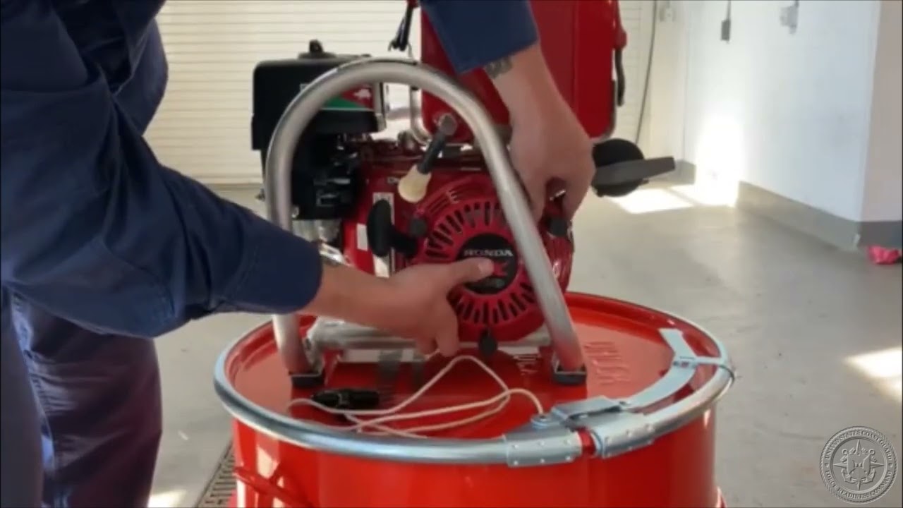 #CGHowTo Start a P6 Pump with the Spare Pull Cord - YouTube