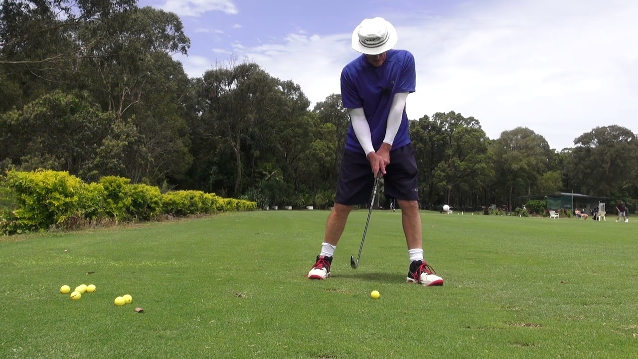 Release + Grip Talk .. conventional Golf Swing - YouTube