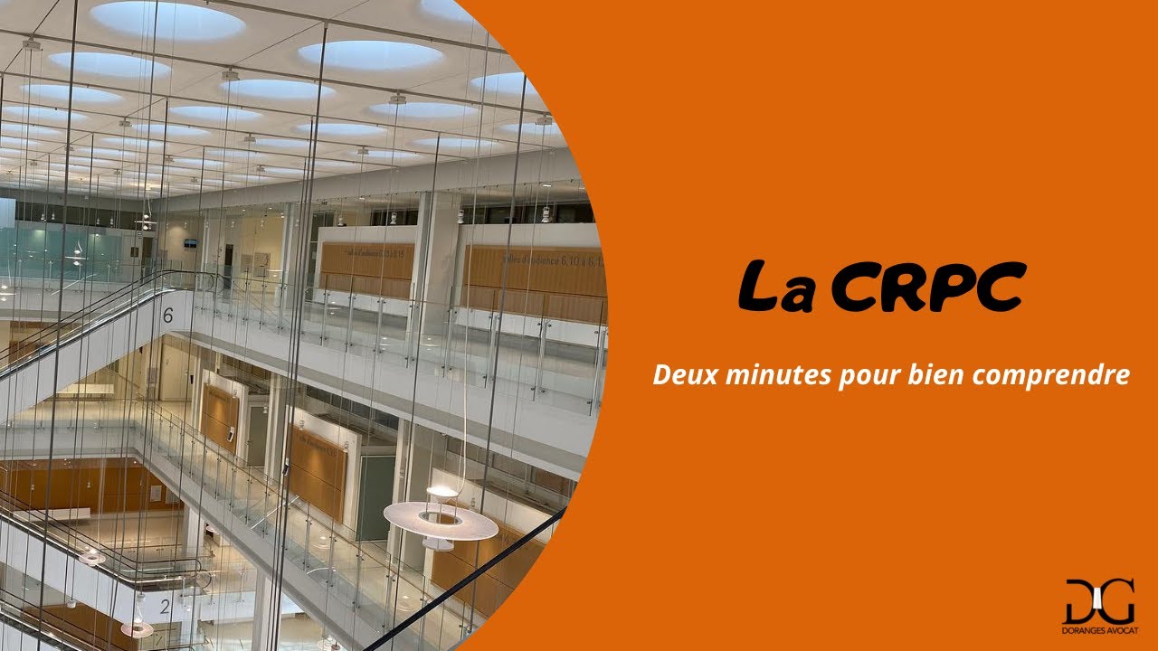 La comparution sur reconnaissance préalable de culpabilité | DORANGES ...
