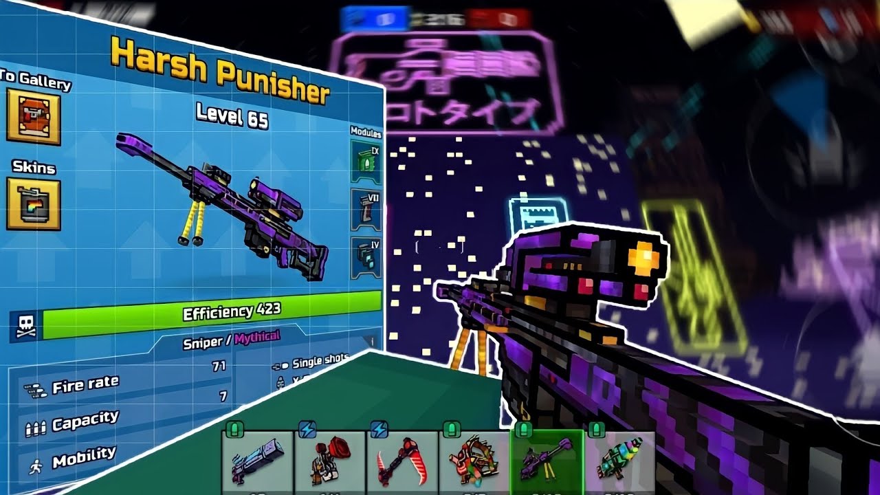 Harsh Punisher: Best Sniper In Pixel Gun? | PG3D - YouTube