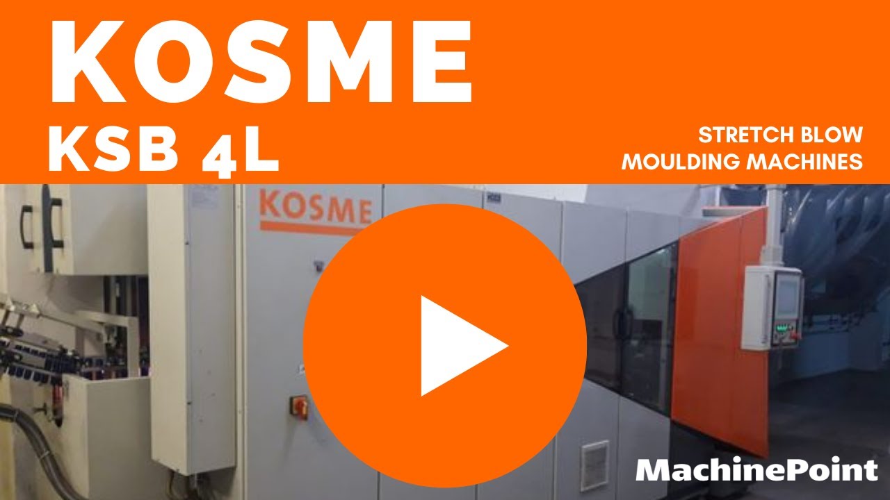 KOSME KSB 4L Stretch blow moulding machines | KOSME Machines - YouTube