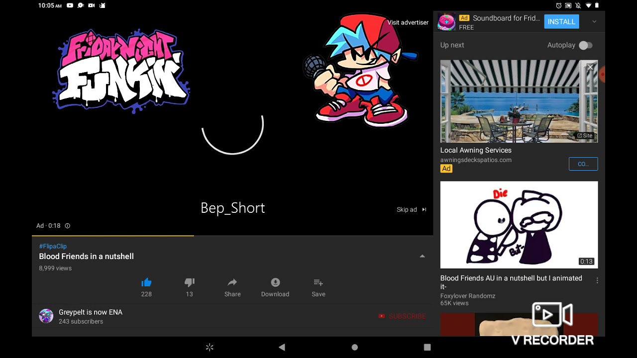 Beep boop bop bep (translation: FNF ads go brrrrr) - YouTube