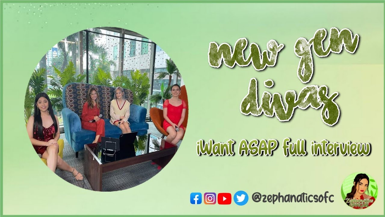 ASAP New Gen Divas on iWant ASAP [[Full Interview]] | June 13, 2021 ...