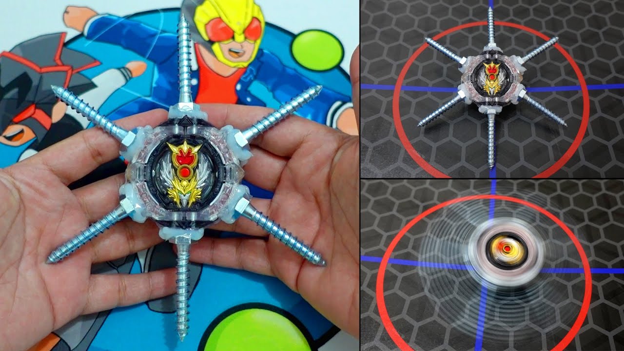 GREATEST DESTROYER!! Greatest Raphael Beyblade Mod! Beyblade Burst DB ...