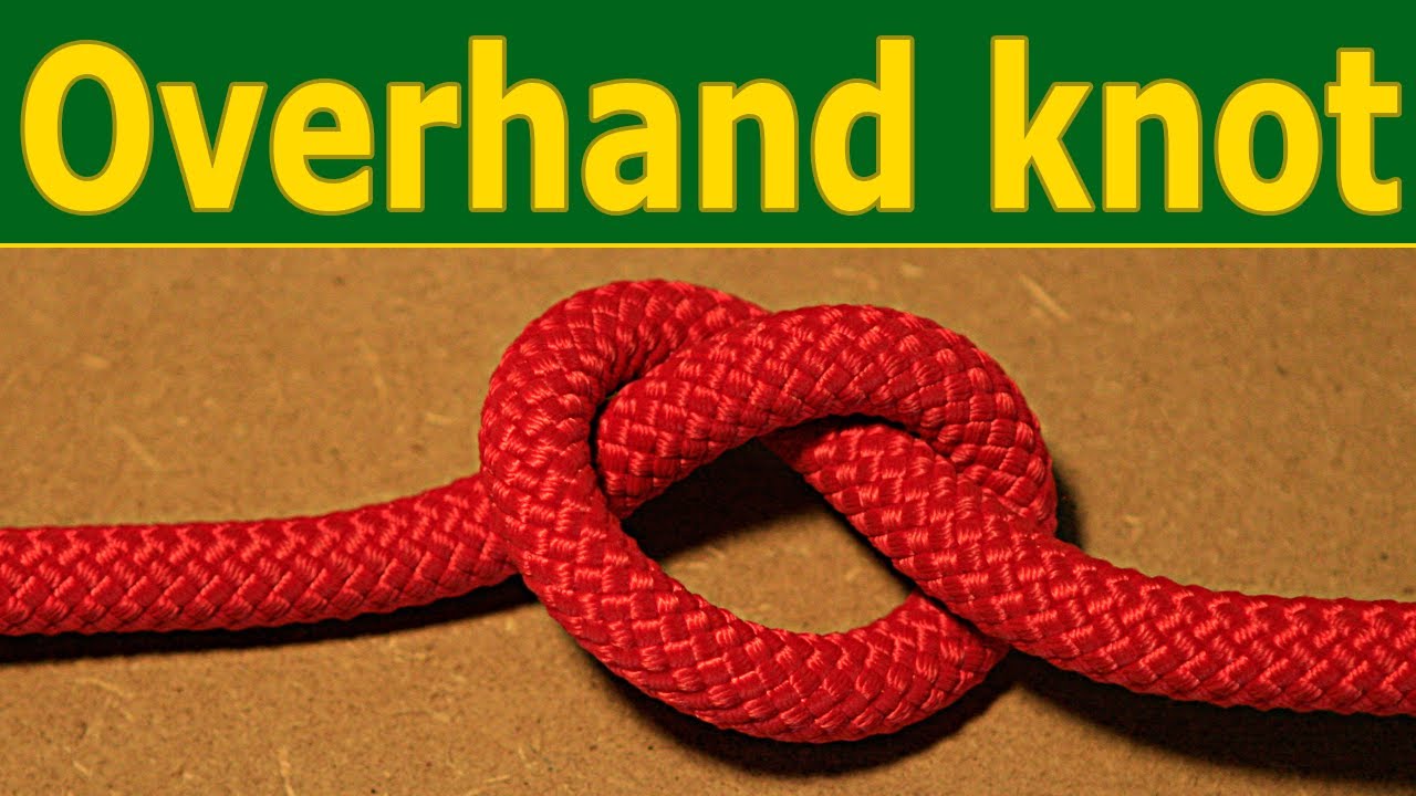 Overhand knot - YouTube