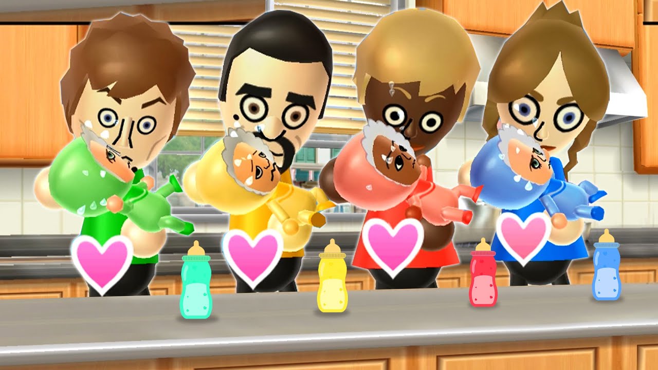 Wii Party Minigames -Taylor Swift Vs Stephanie Vs Pirre Vs Victor ...