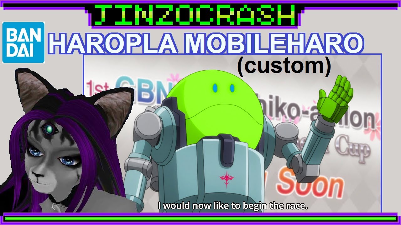 Haropla Mobileharo Gundam (green custom) - YouTube