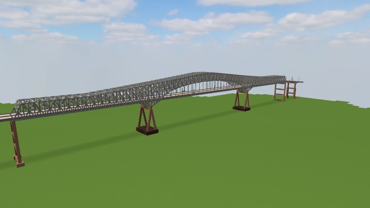 I Built the Key Bridge in Minecraft - YouTube