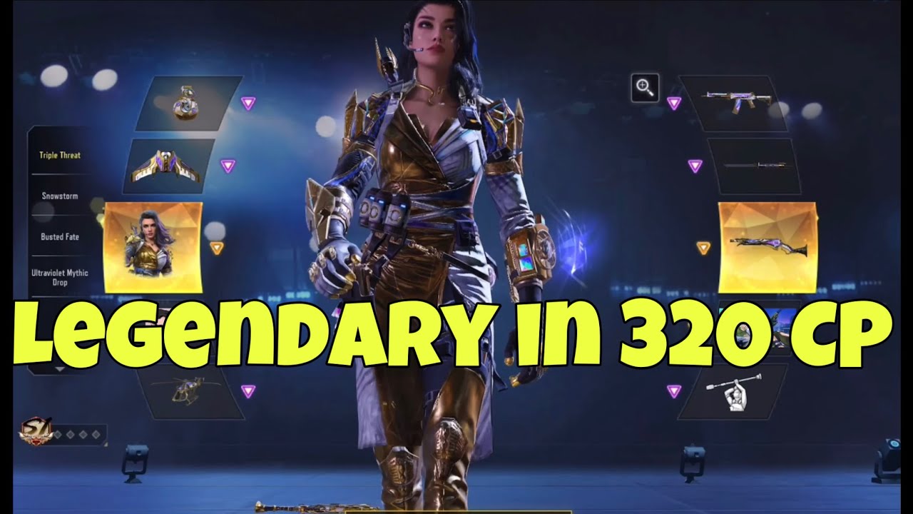 LEGENDARY IN 320 CP CODM | LEGENDARY NYX | HSO405 SONGSTRESS ...
