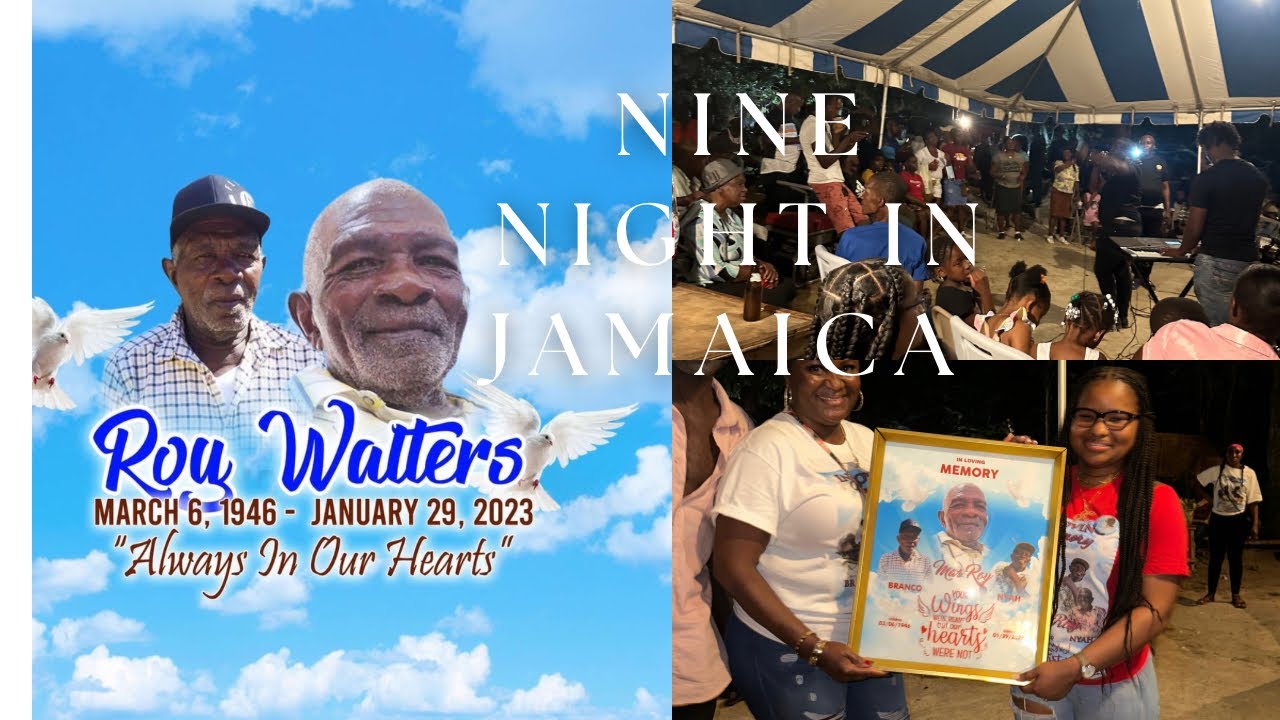 JAMAICA VLOG! REAL JAMAICAN NINE NIGHT (SETUP | WAKE) ft GENIUS MUSIC ...