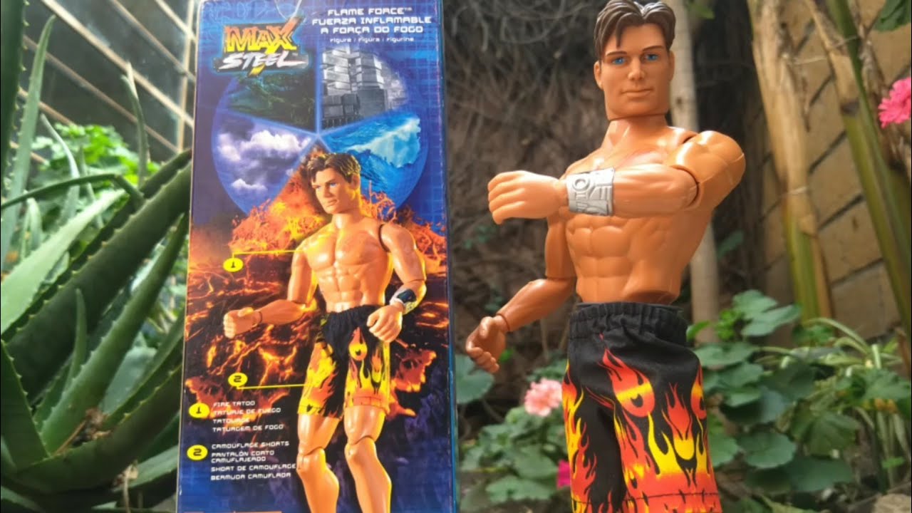 Súper Reseña Max Steel Flame Force 2005 - YouTube