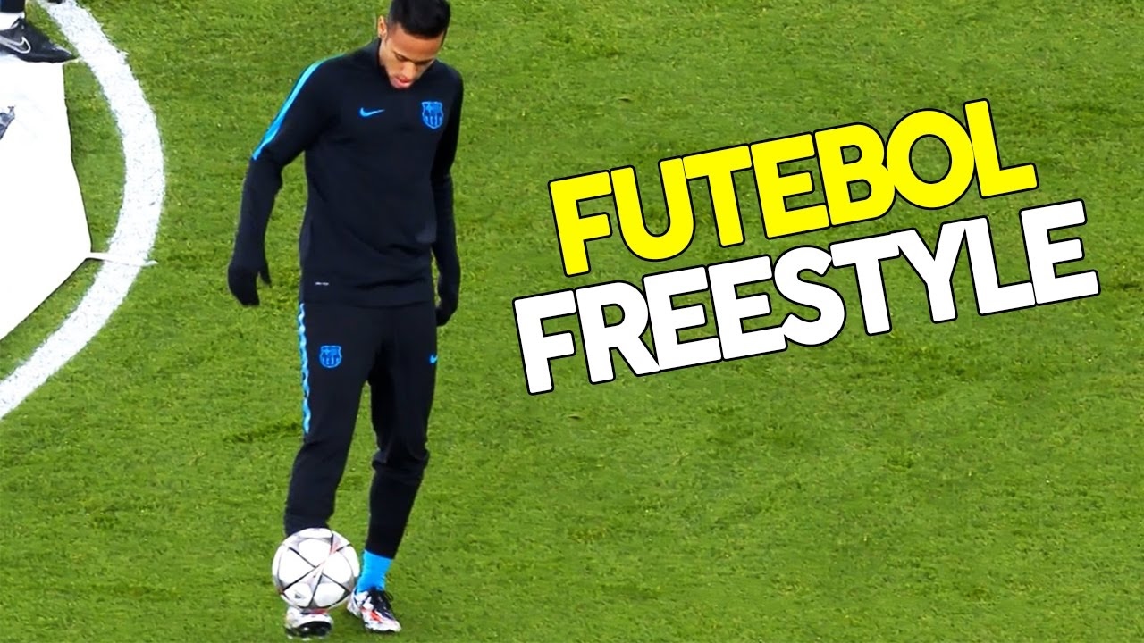 FUTEBOL FREESTYLE NOS TREINOS. - YouTube