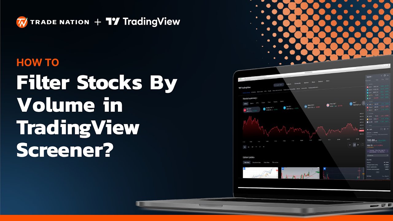 How to Filter Stocks by Volume in TradingView Screener? - YouTube