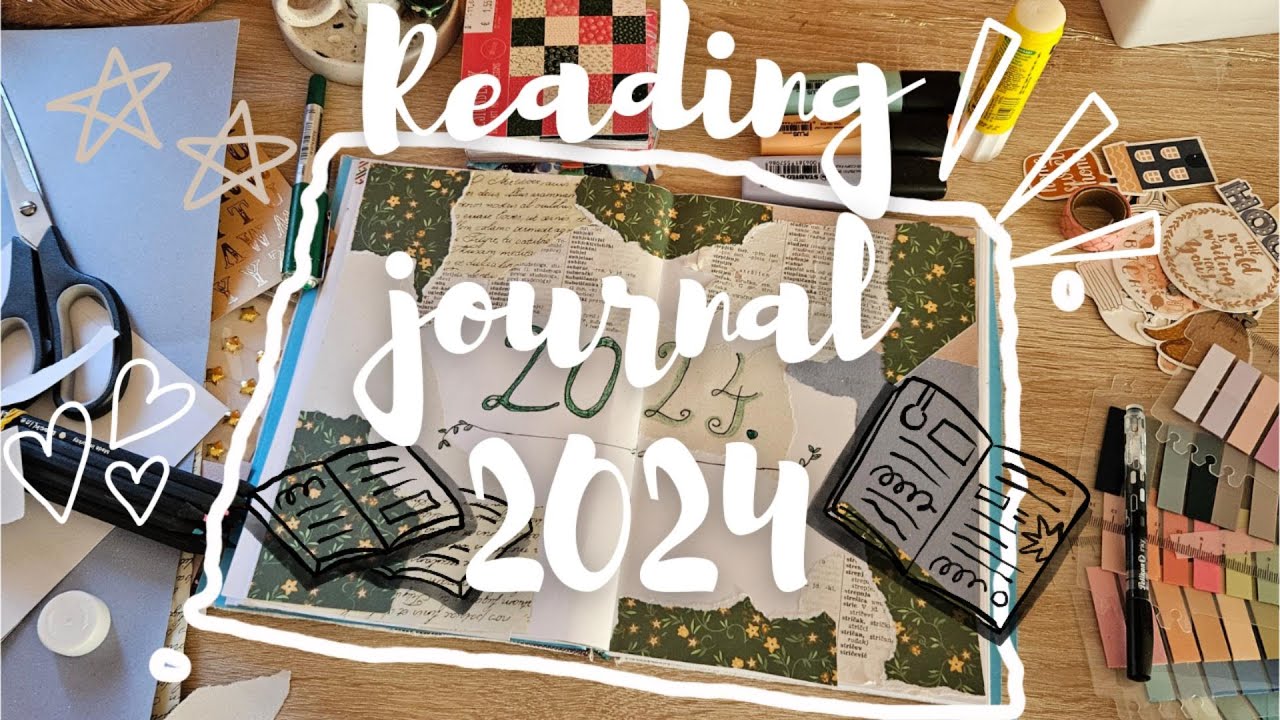 📔 2024 READING JOURNAL | prep my reading journal with me! - YouTube