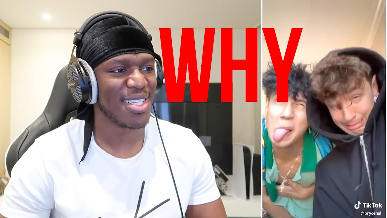 KSI CAN'T HELP BUT CRINGE - YouTube