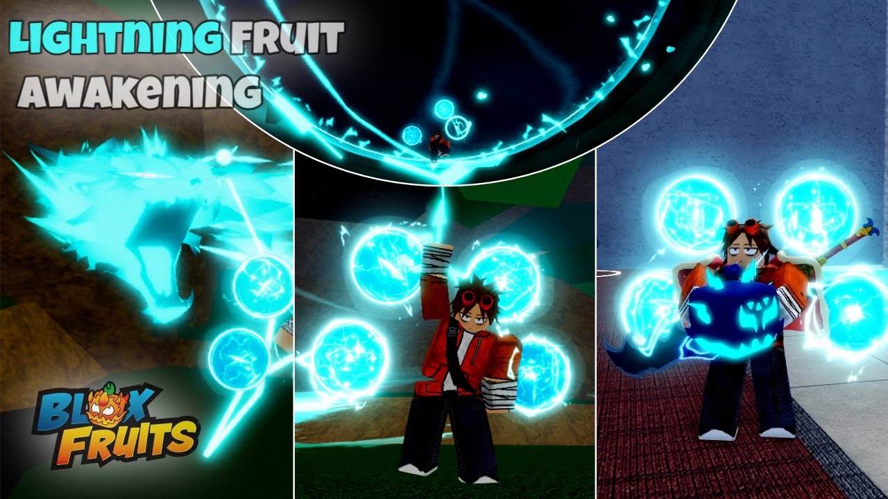 How to Awaken & Upgrade Lightning Fruit (Rumble) in Blox Fruits ...