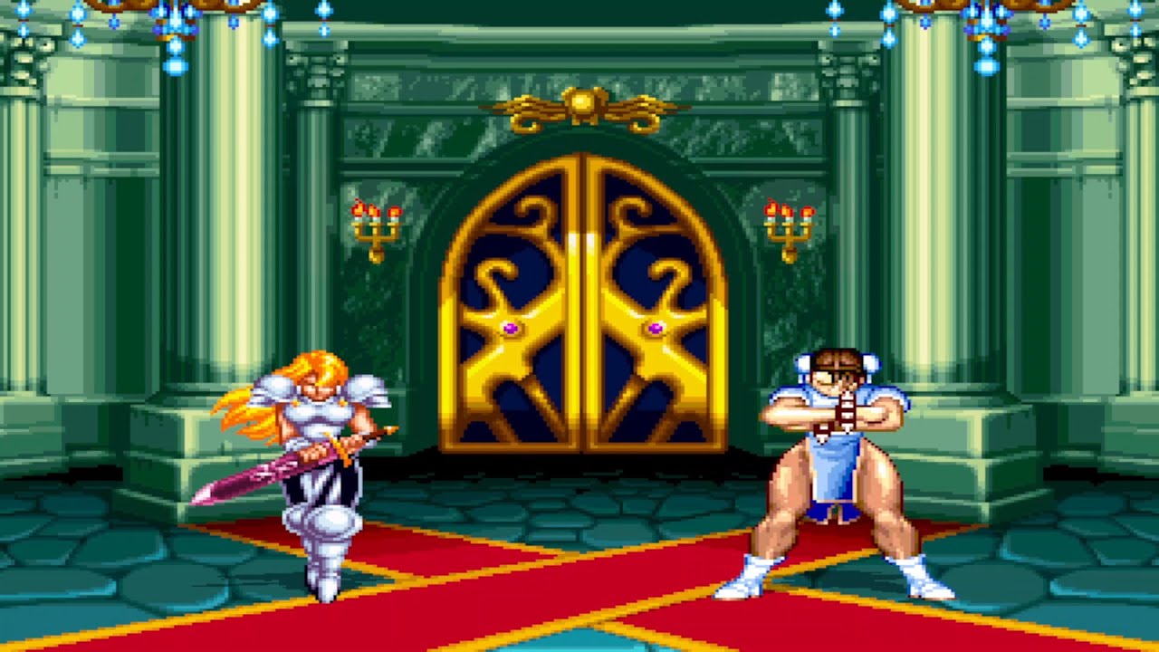 MUGEN: Ultimate Janne vs Ultimate Chun-li - YouTube