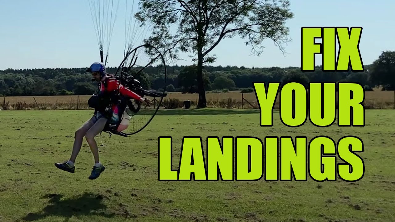 What You Need To Know About The Perfect Paramotor Landing - YouTube