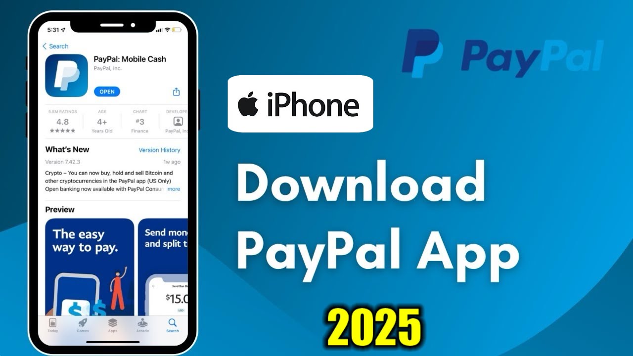 how to download paypal app on iphone 2025 || Paypal app kaise install kare iphone || paypal ...