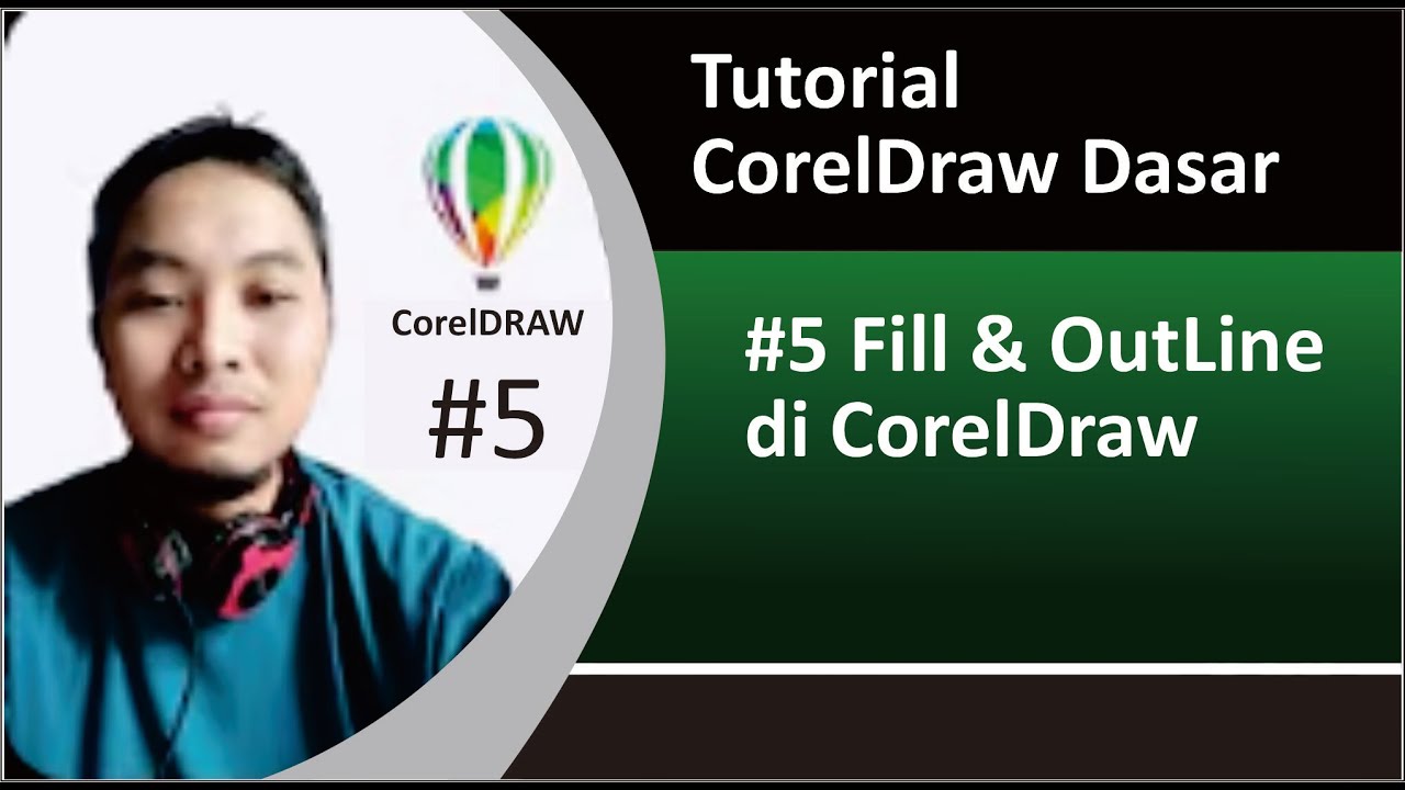 Tutorial Dasar Corel Draw - #05. Fill & Outline pada CorelDraw. - YouTube