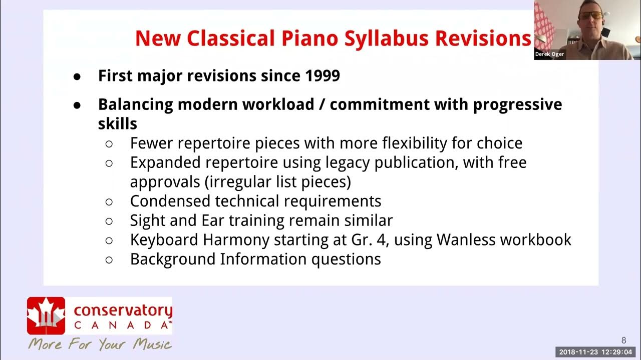 Classical Piano Syllabus Webinar - YouTube