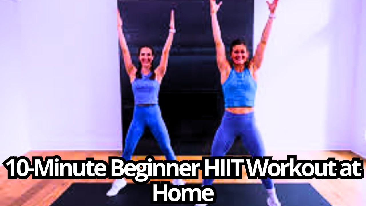 10-Minute Beginner HIIT Workout at Home - YouTube