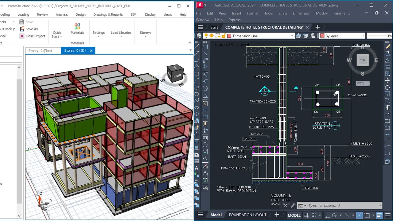 COLUMN Detailing using Stonebridge Detailing Template 2024 - YouTube