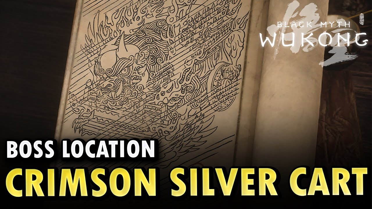 Crimson Silver Cart Boss Locations Black Myth Wukong - YouTube