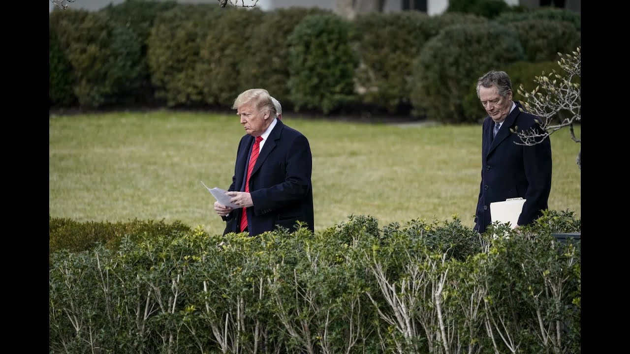 Trump Sidelining Lighthizer Like "Benching Michael Jordan" - YouTube