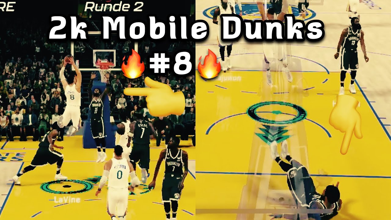 Nba 2k Mobile contact dunks #8 🔥🥶👨‍🍳 - YouTube