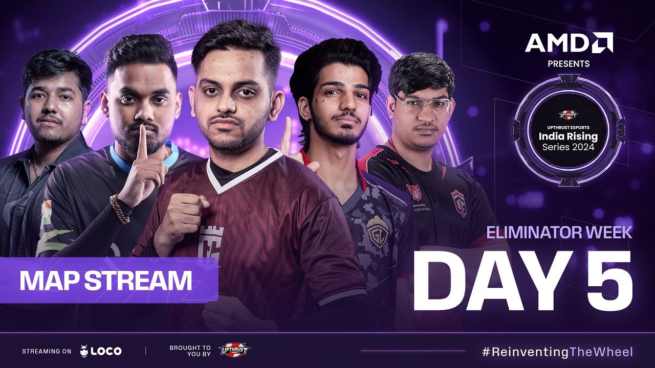 [MAP FEED] AMD Presents UE India Rising Series 2024 | BGMI | Day-5 Ft ...