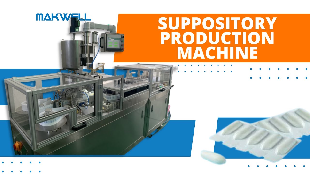 how to use Suppository production machine - YouTube