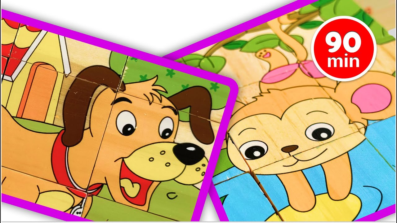 Learn How To Solve Different Puzzle Games For Kids and Learn Numbers ...