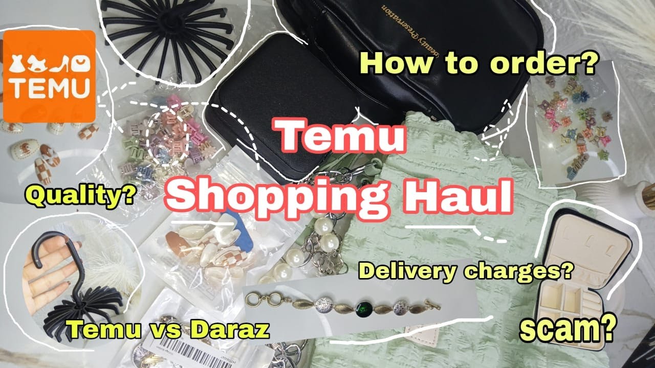 My First Temu Shopping Haul/My Experience/Temu in Pakistan/Honest Temu ...