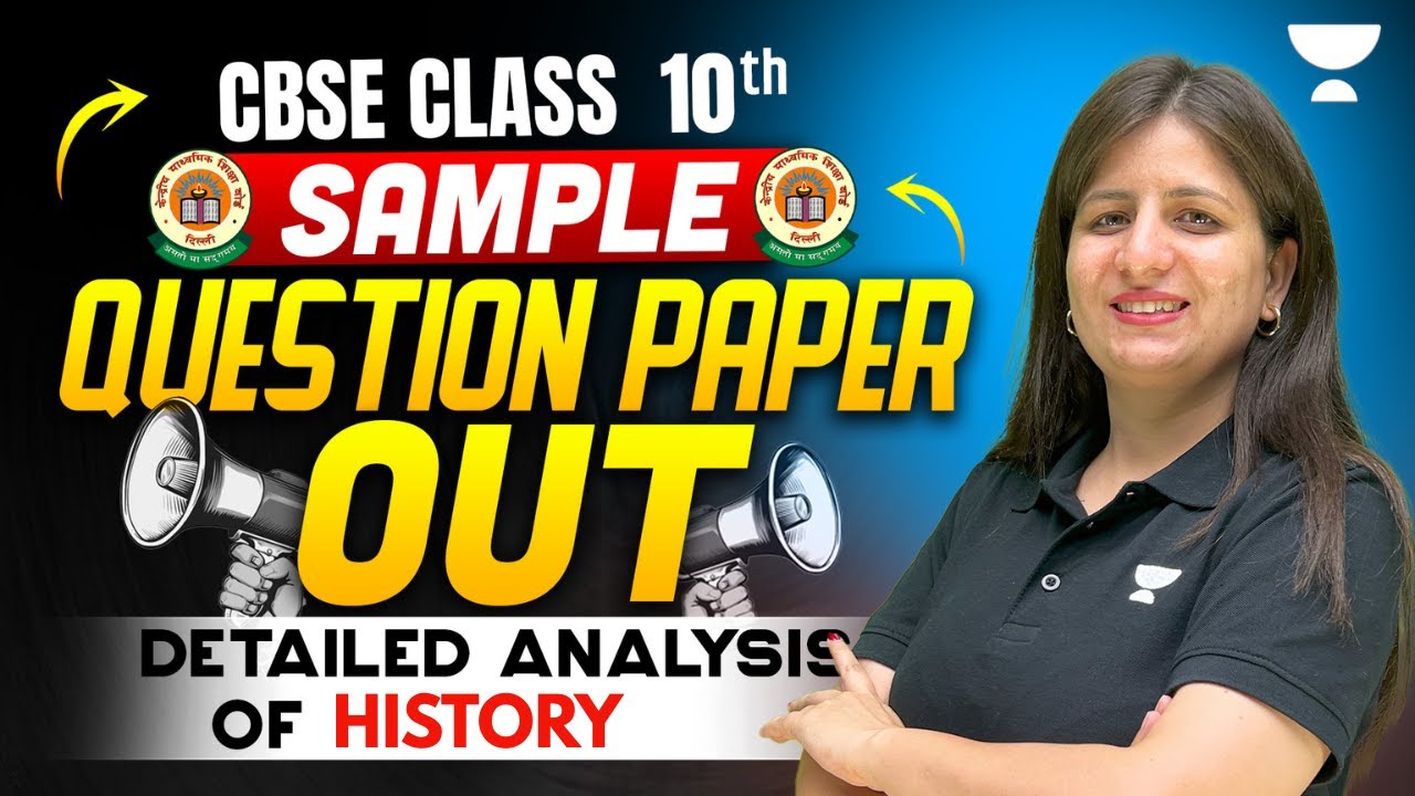 History Sample Paper Complete Solution 2025-26 | CBSE Class 10th | By ...