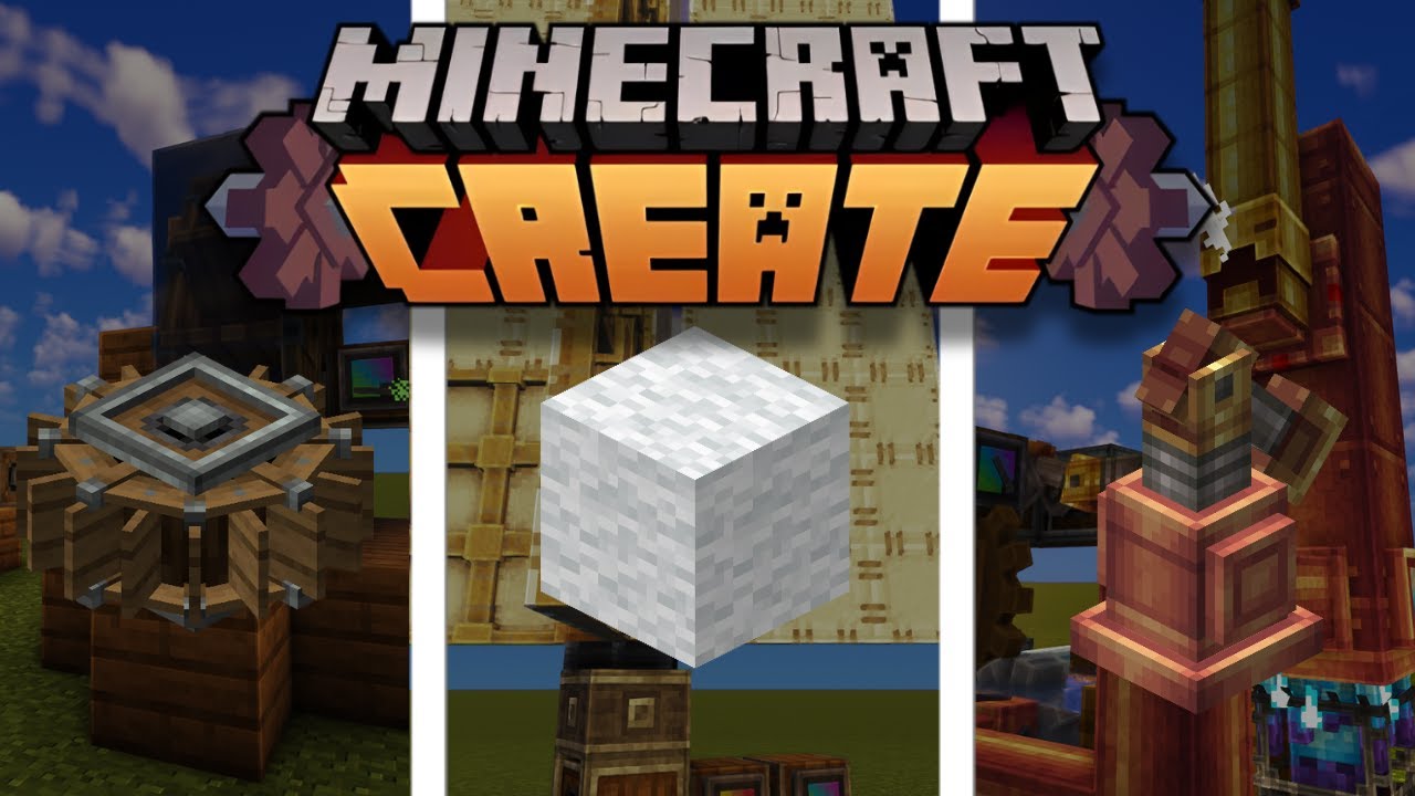 Todas as Farms de Energia do Minecraft Create - YouTube