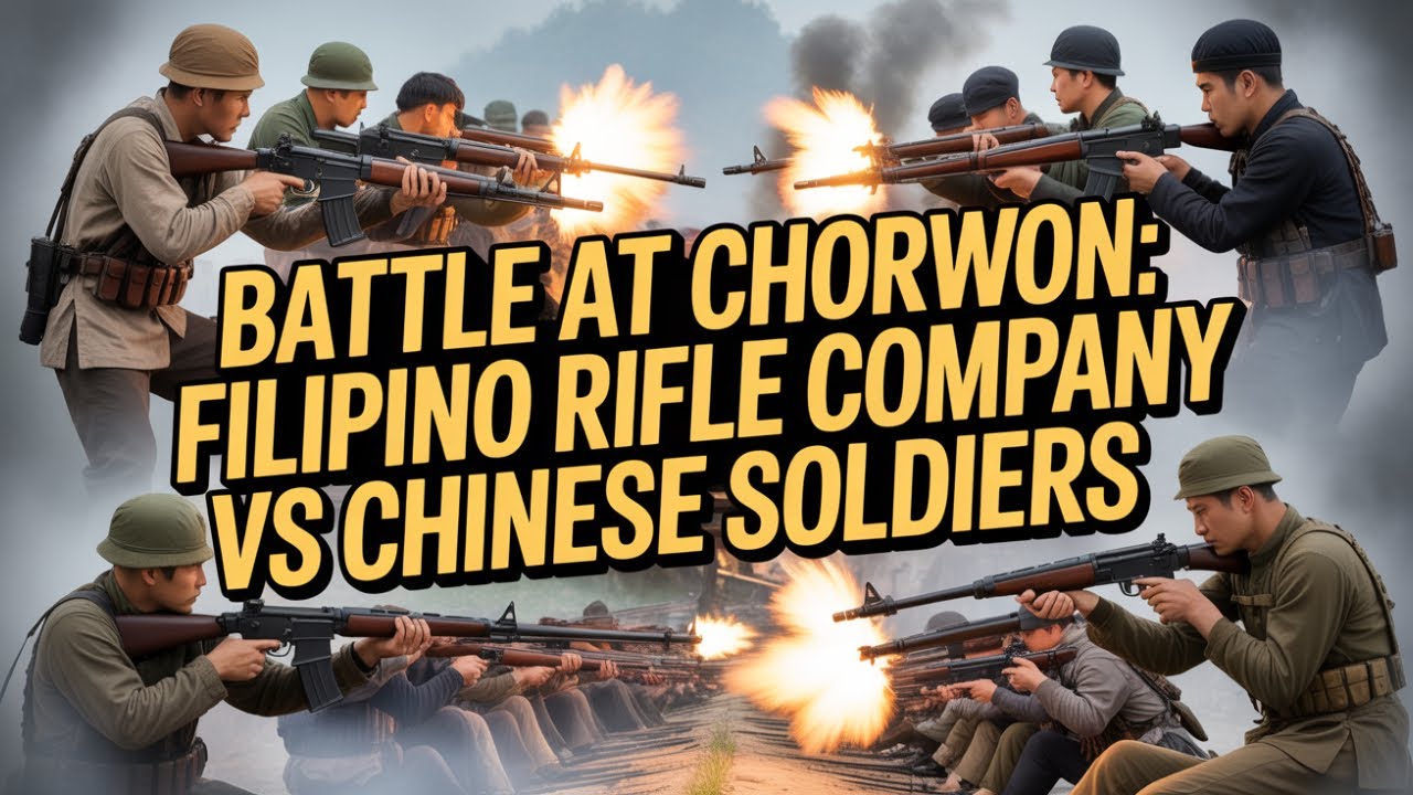 Battle at Chorwon: Filipino Rifle Company vs Chinese Soldiers - YouTube