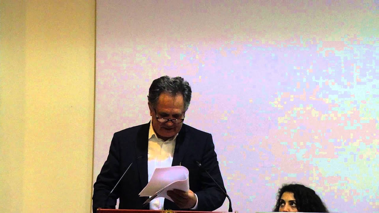 ΤΙΜΗΤΙΚΗ ΕΚΔΗΛΩΣΗ ΓΙΑ ΤΟΝ ΣΥΓΓΡΑΦΕΑ ΚΑΙ ΛΑΟΓΡΑΦΟ ΚΩΣΤΑ ΜΑΡΙΝΗ - YouTube