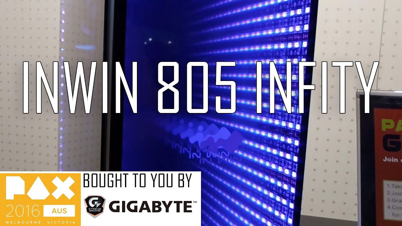 InWin 805 Infinity - Mirrored case! :O :O - YouTube