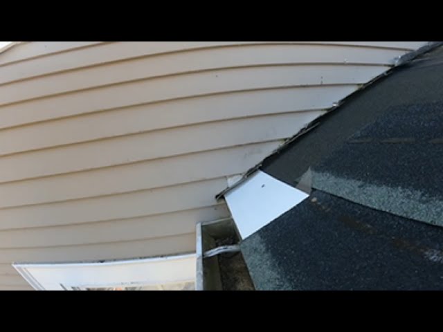 Flashing Wood Siding On Wall Siding An Old House #2 Flashing