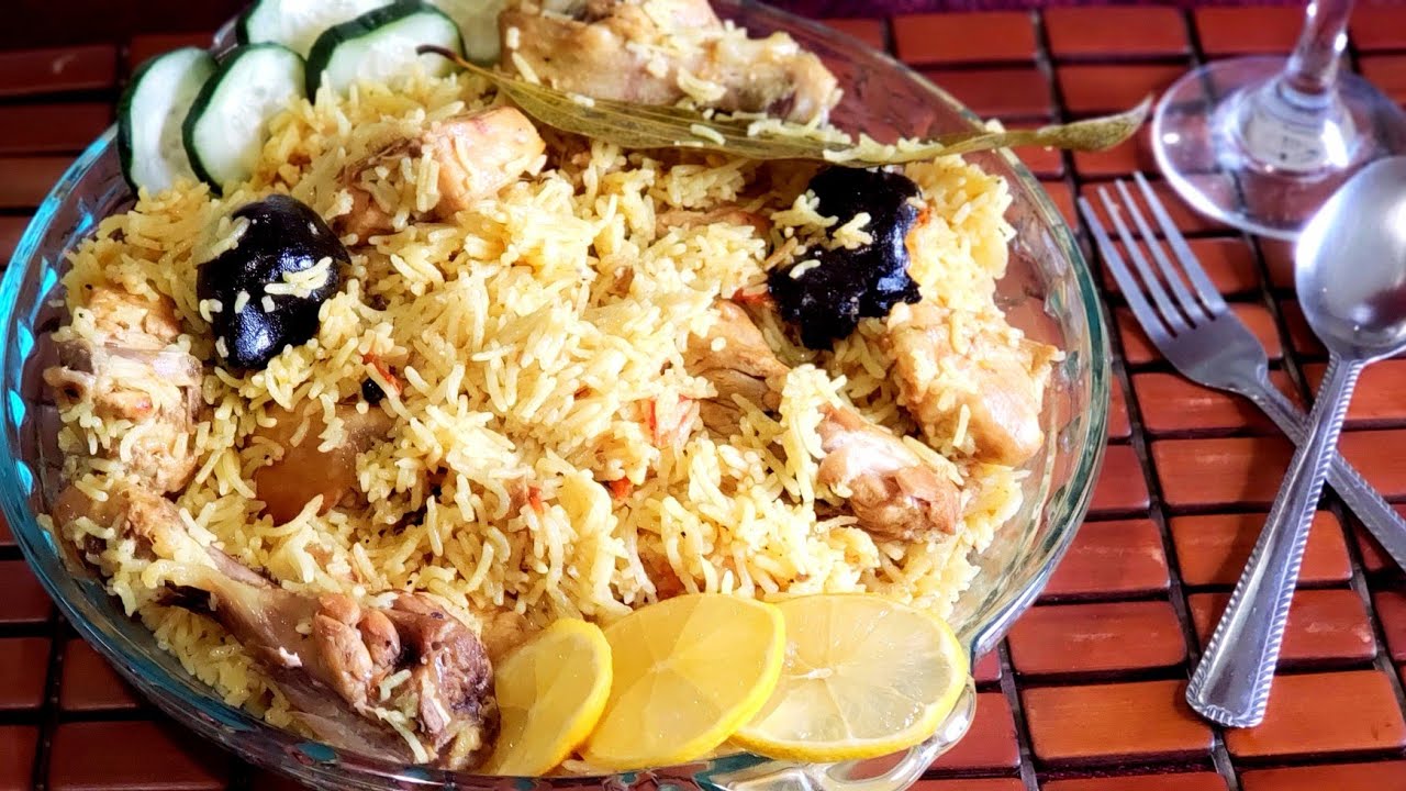 CHICKEN MAJBOOS RECIPE | Authentic Arabic Pulao | مجبوس - YouTube