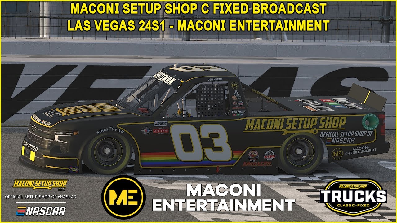 Maconi Setup Shop C Fixed Series S.O.F. Race - Las Vegas 24S1. Maconi ...