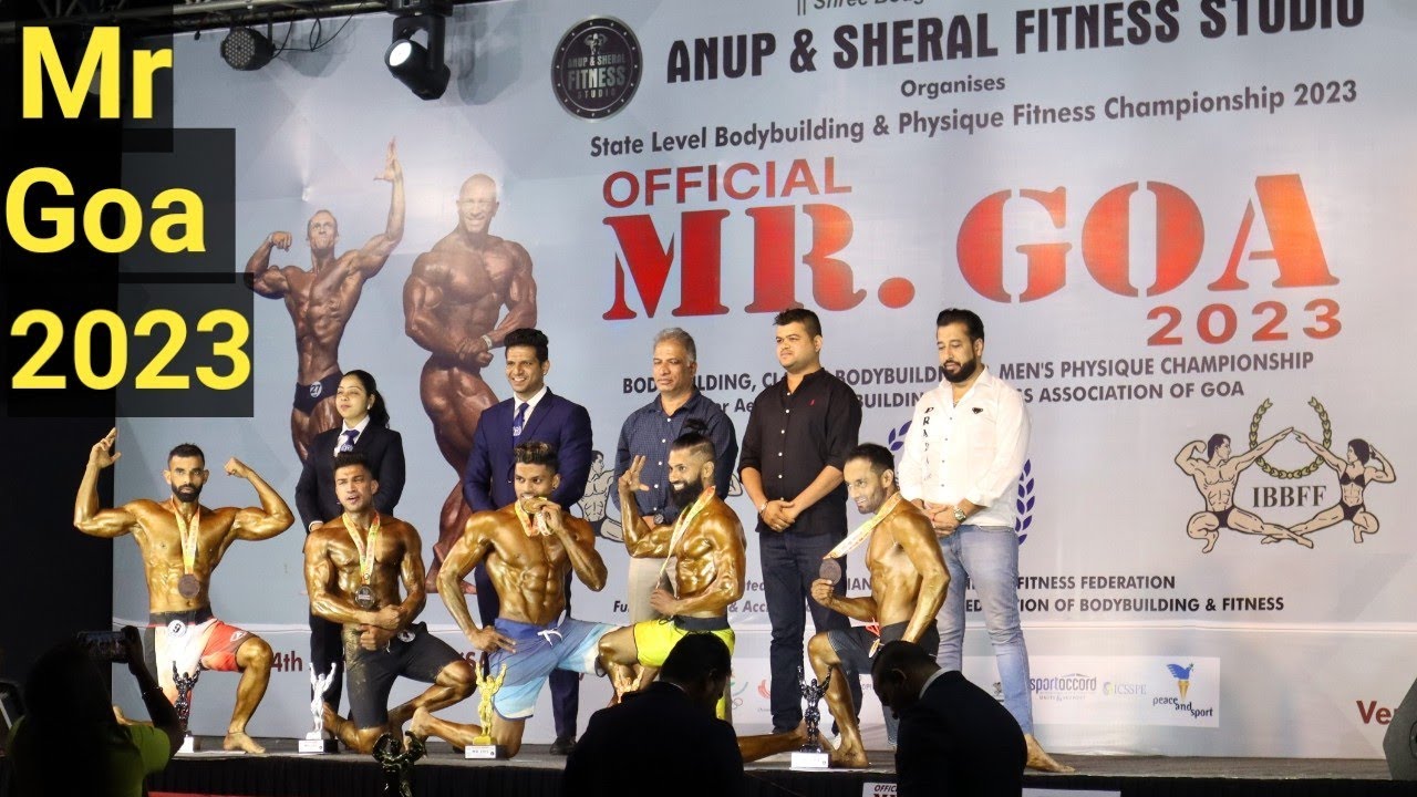 Mr. Goa 2023 | State level Bodybuilding & physic fitness championship ...