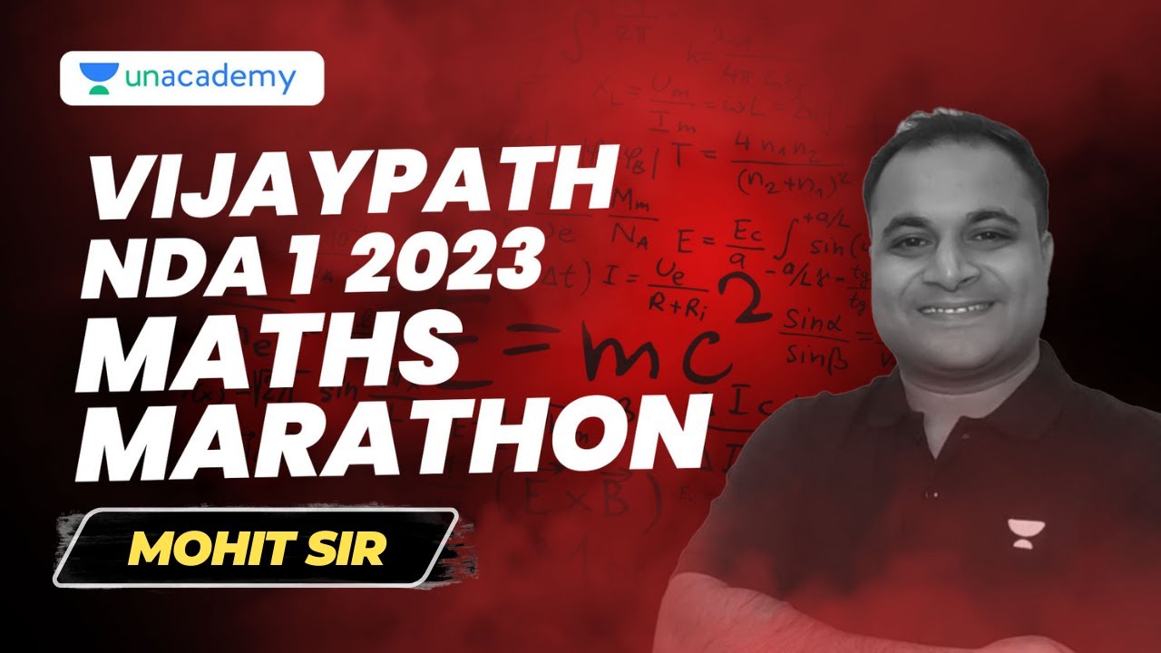 VIJAYPATH - EXCLUSIVE BATCH | NDA 1 2023 | Maths Marathon | Unacademy ...