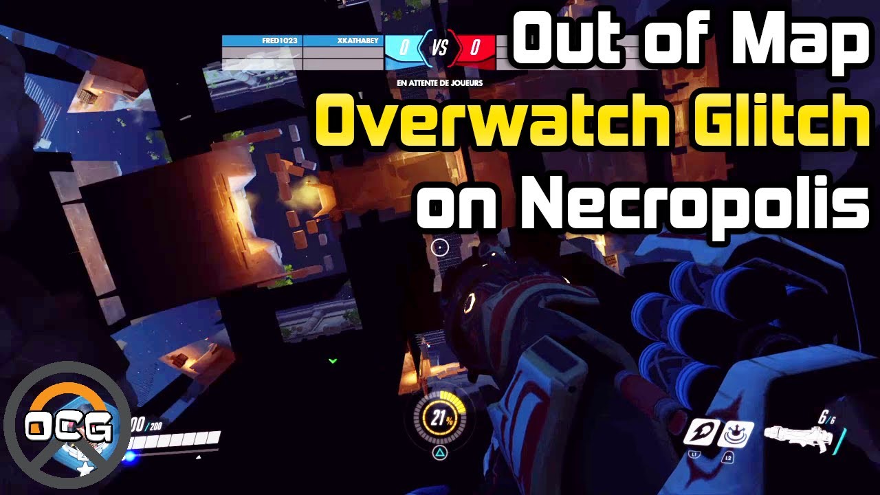 OCG - Out of Map Overwatch Glitch on Necropolis - YouTube